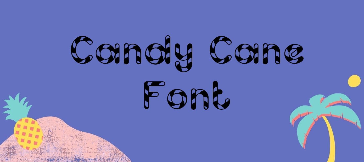 Candy Cane Font Free Download