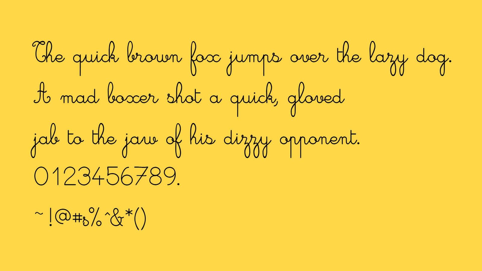 Cursive Font Free Download