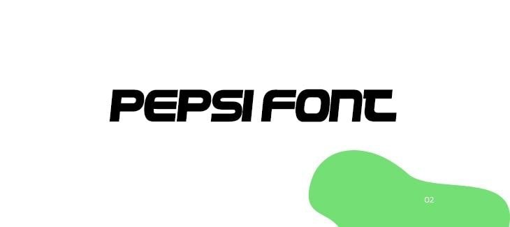 Pepsi Font Free Download