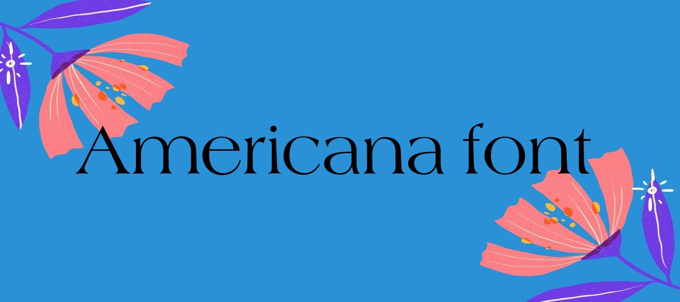Americana Font Free Download