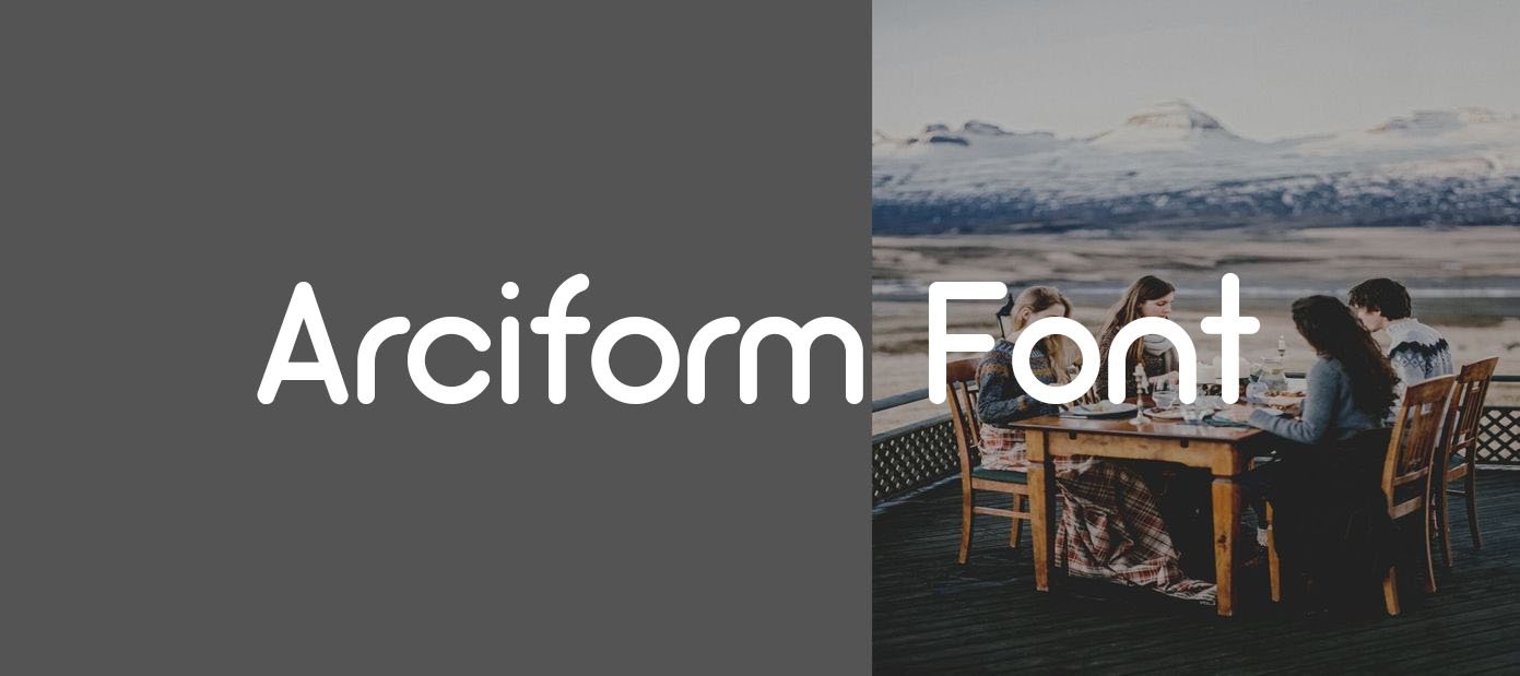 Arciform Font Free Download
