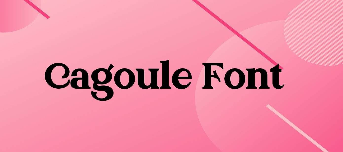 Cagoule Font Free Download