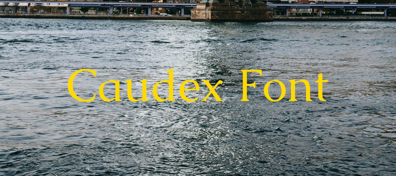 Caudex Font Free Download