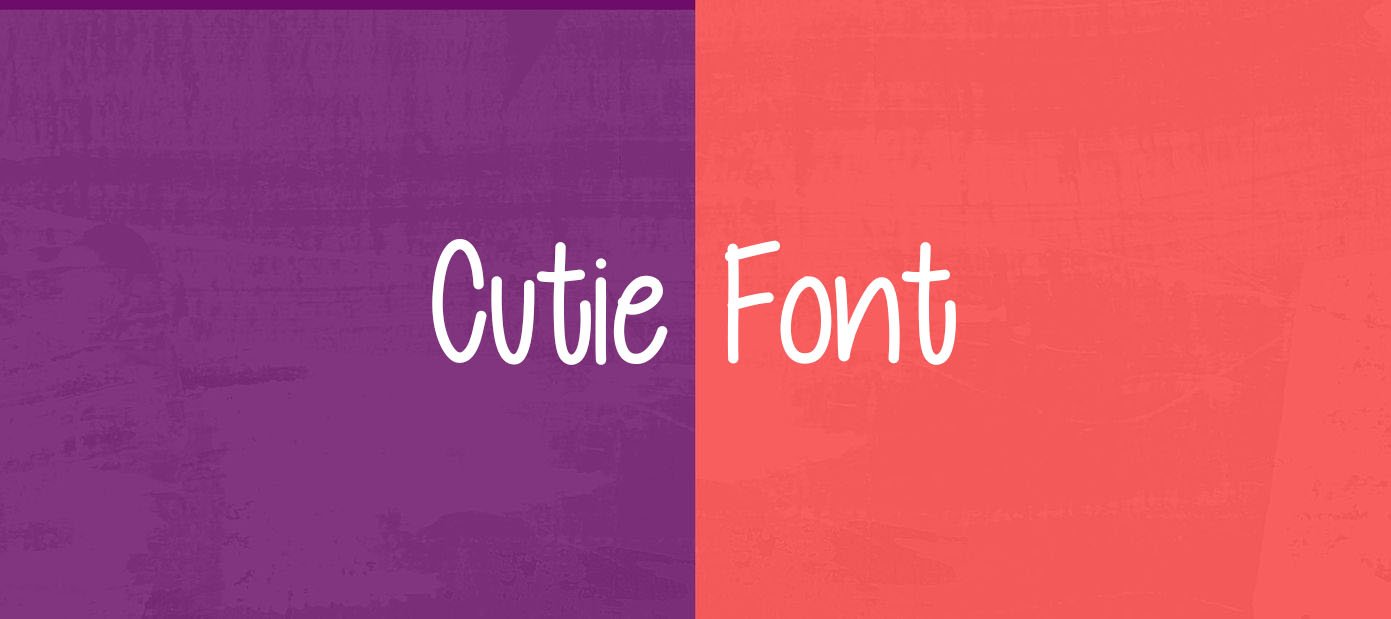 Cutie Font Free Download