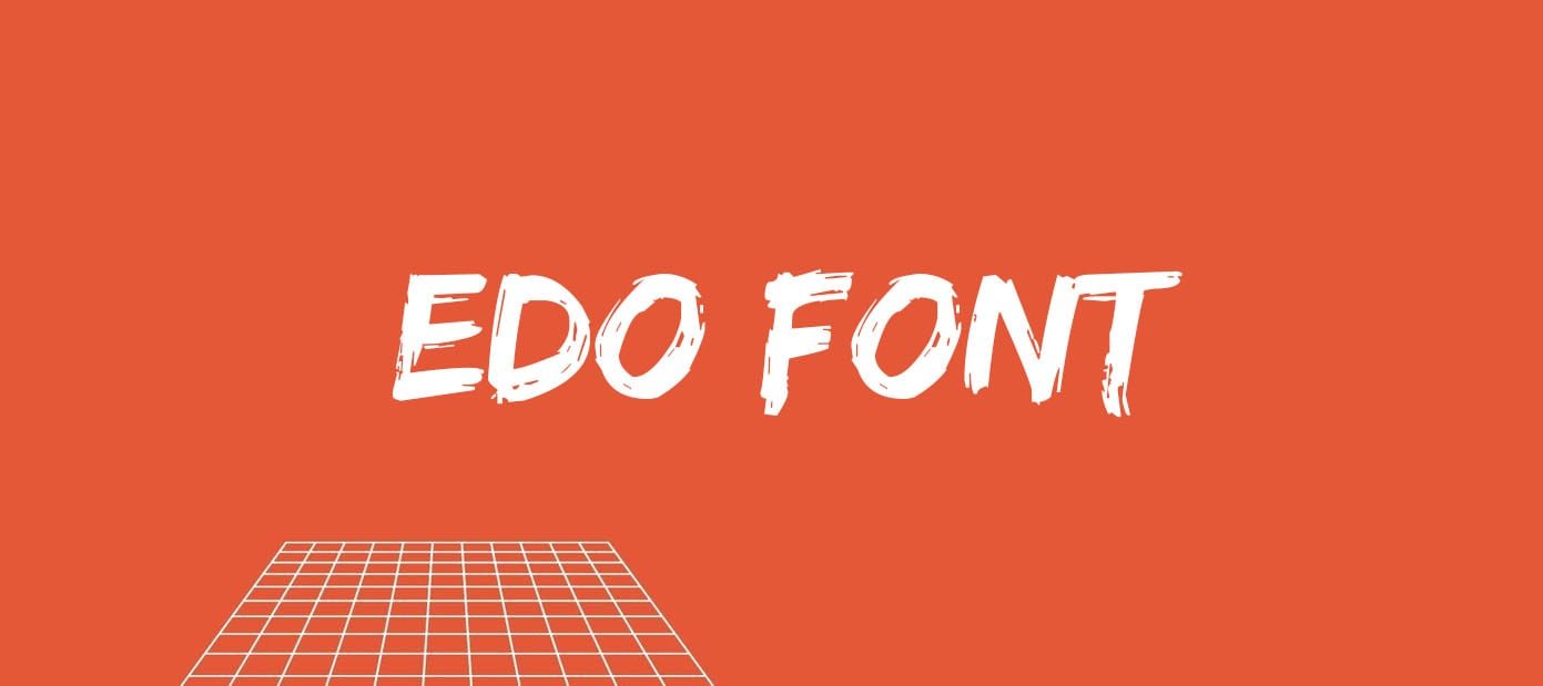 Edo Font Free Download
