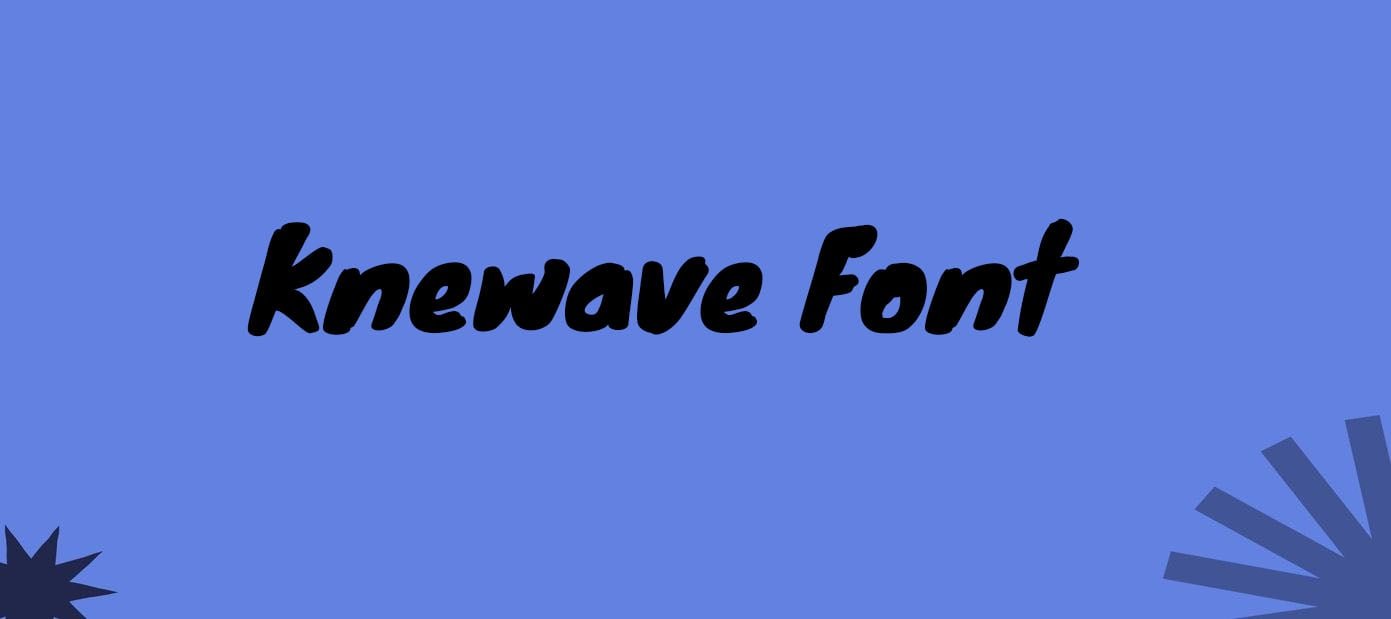 Knewave Font Free Download