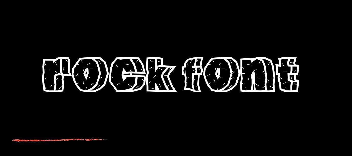 Rock Font Free Download