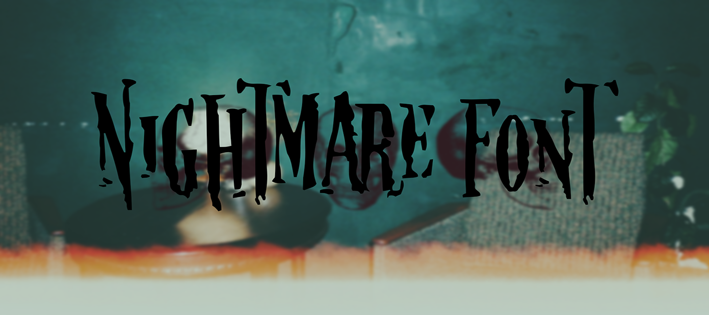 Nightmare Font Free Download