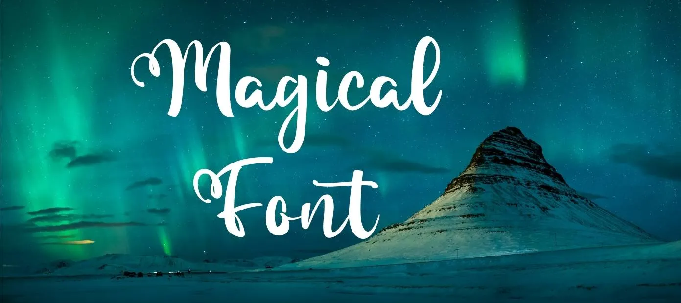 Magical Font Free Download