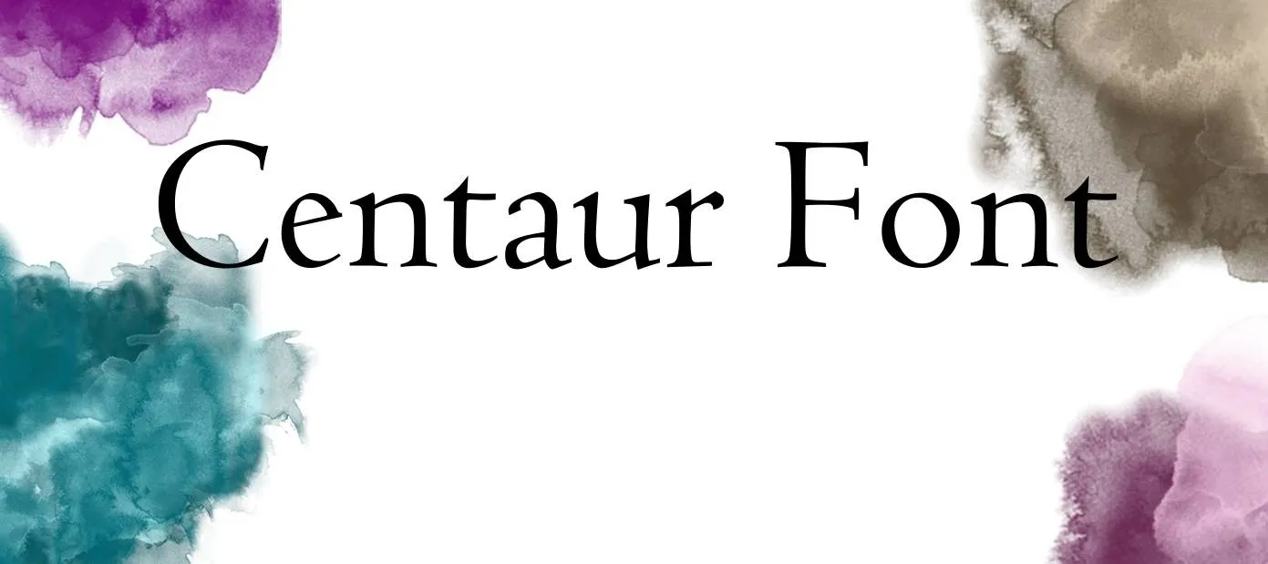Centaur Font Free Download