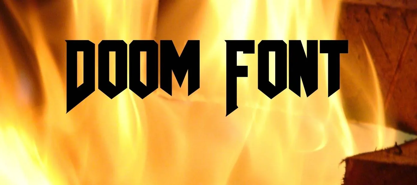 Doom Font Free Download