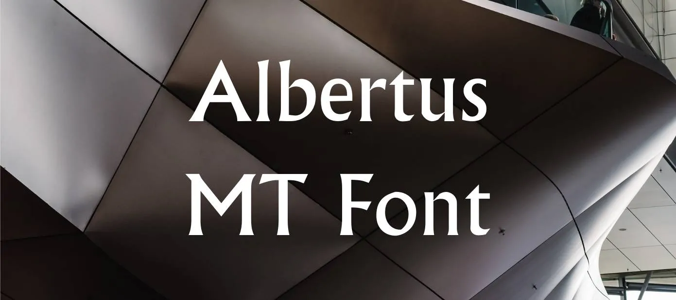 Albertus Mt Font Free Download