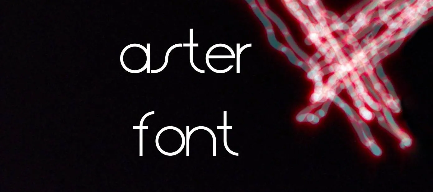 Aster Font Free Download