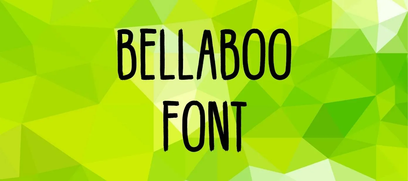 Bellaboo Font Free Download