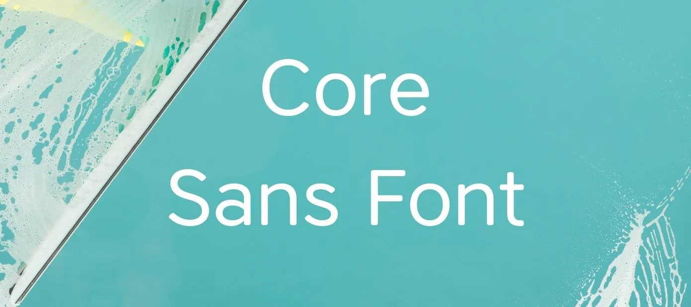 Core Sans Font Free Download