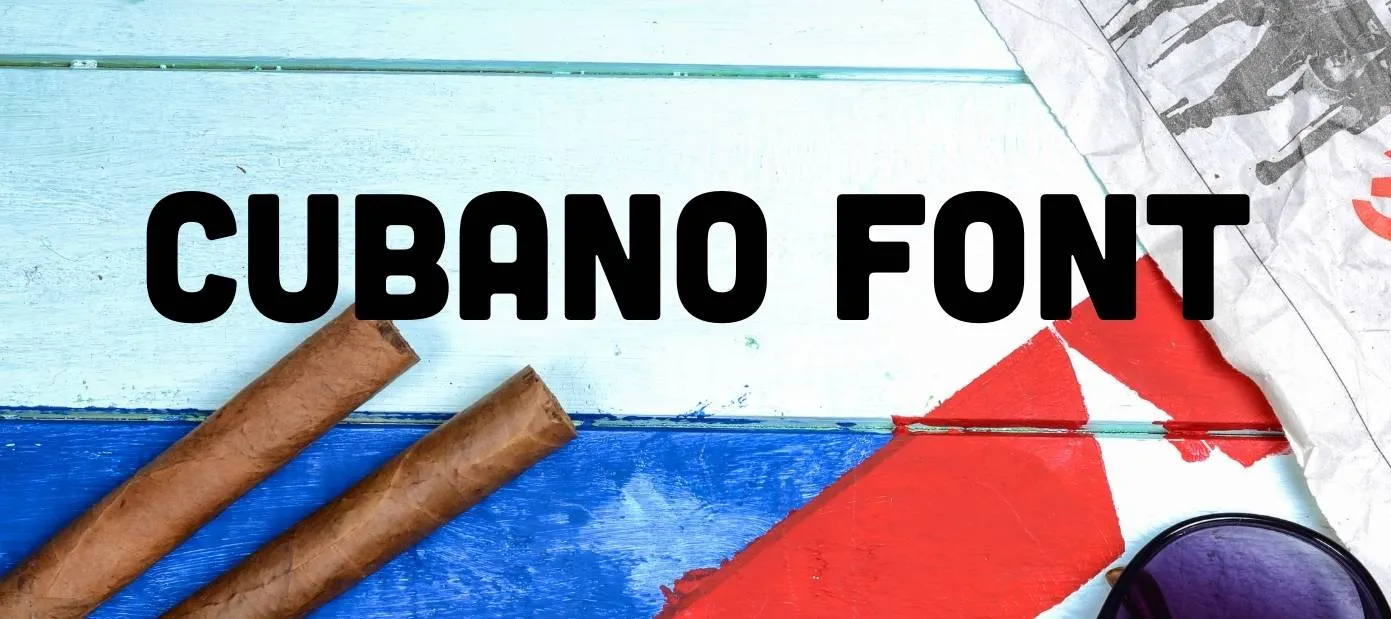 Cubano Font Free Download