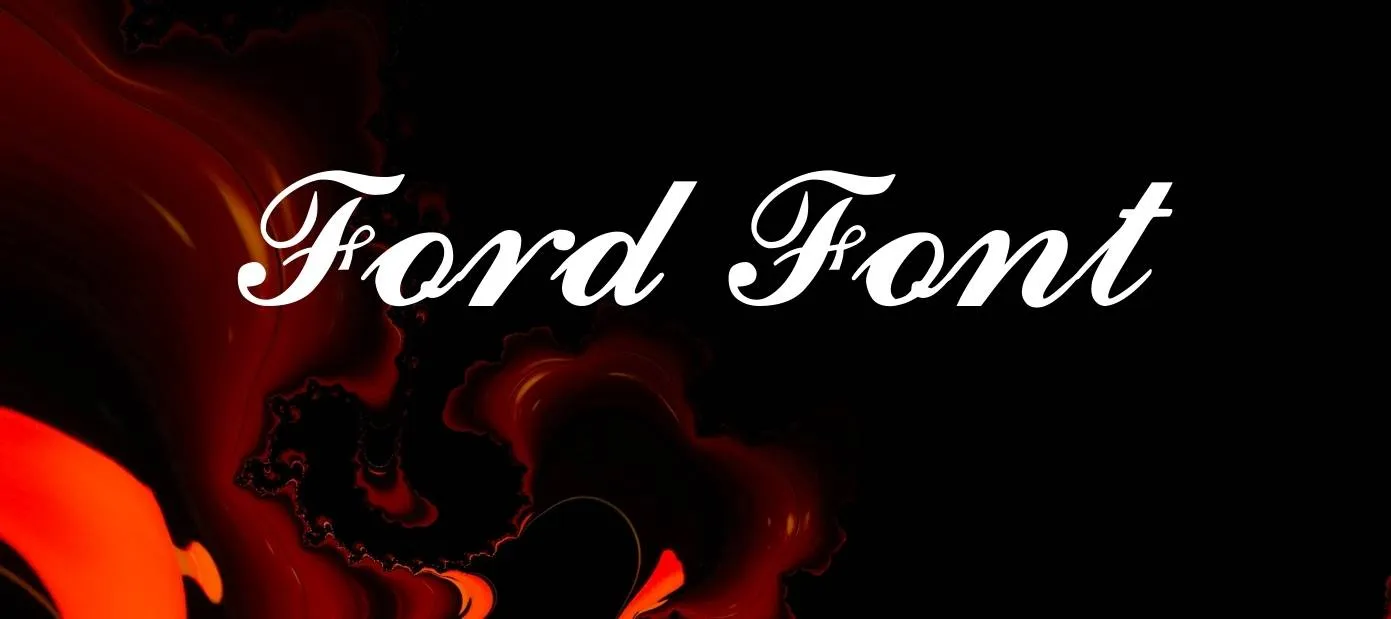 Ford Font Free Download
