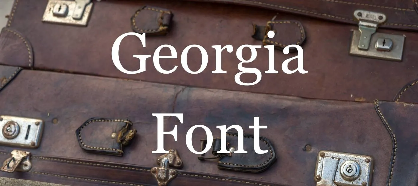 Georgia Font Free Download