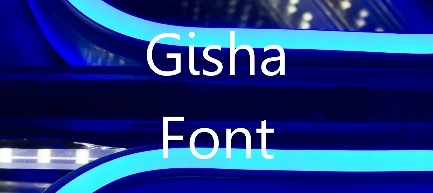 Gisha Font Free Download