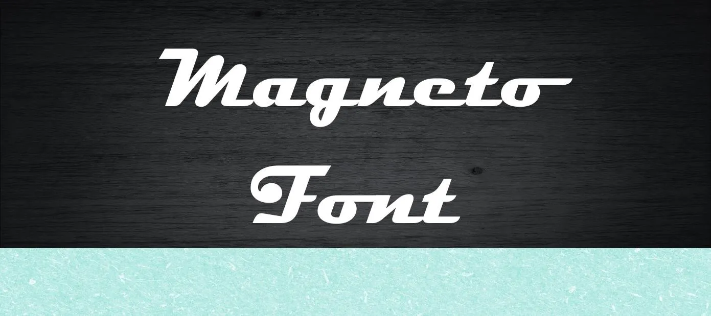 Magneto Font Free Download