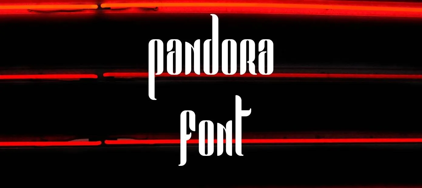 Pandora Font Free Download