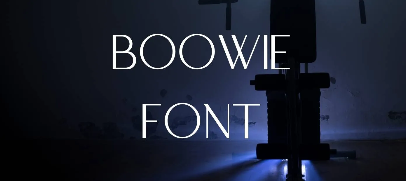 Boowie Font Free Download