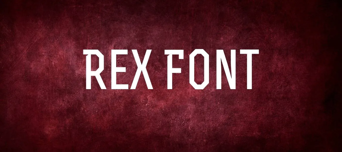 Rex Font Free Download