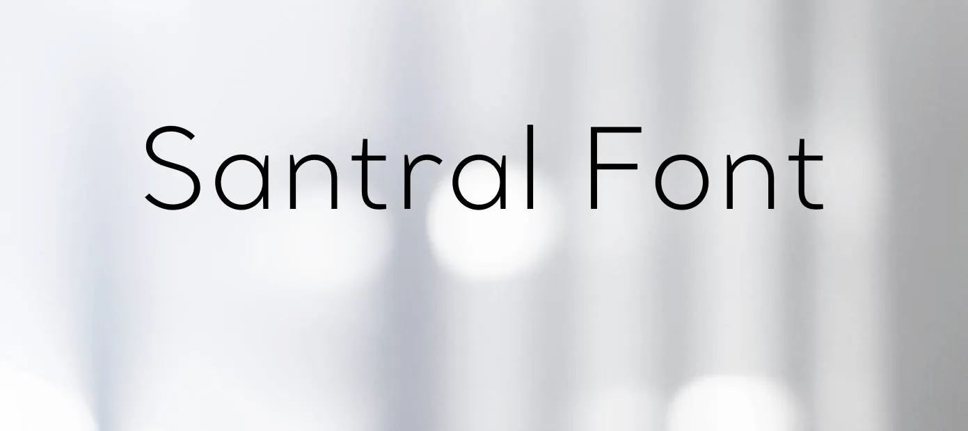 Santral Font Free Download