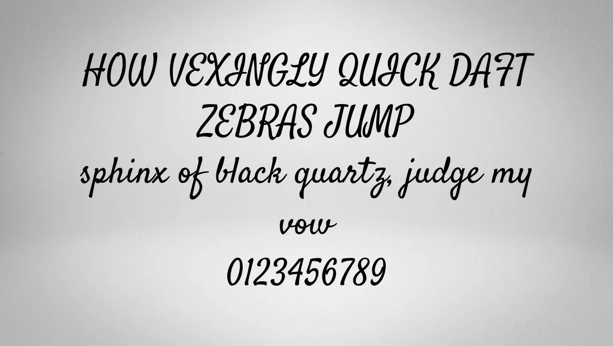 Satisfy Font Free Download