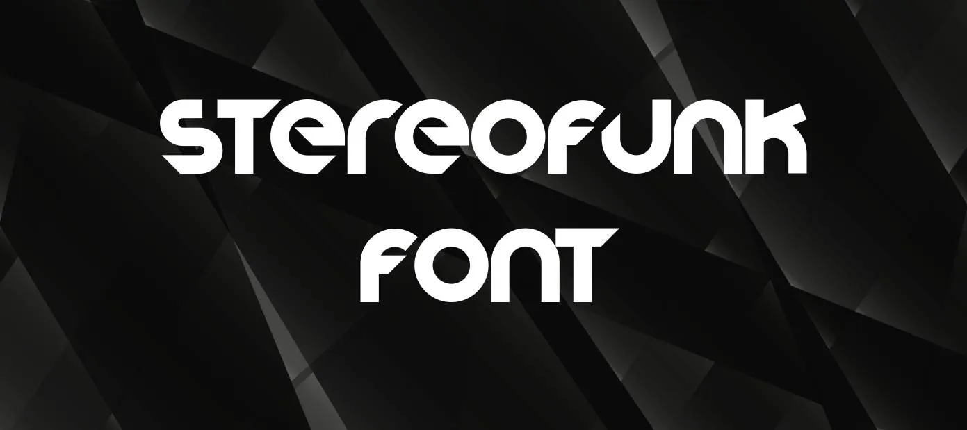 Stereofunk Font Free Download