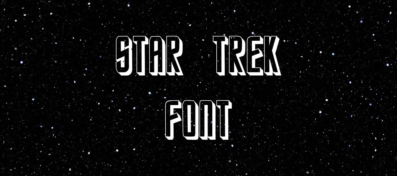 Star Trek Font Free Download