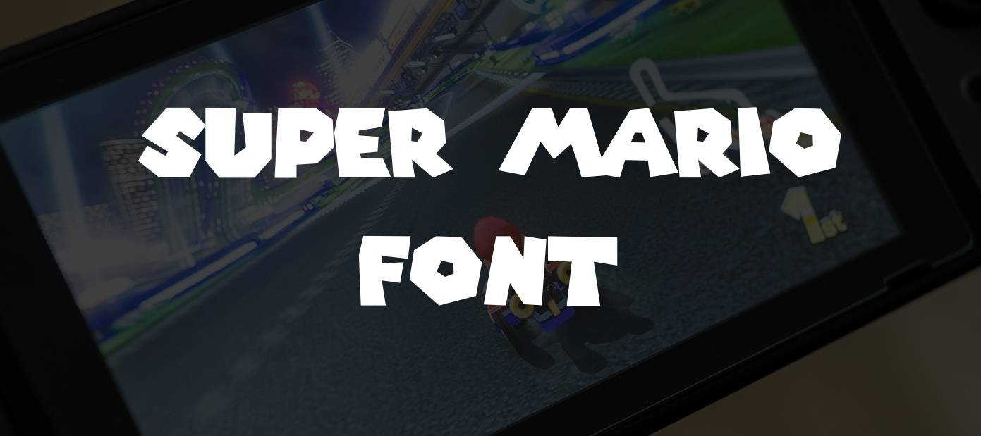 Super Mario Font Free Download