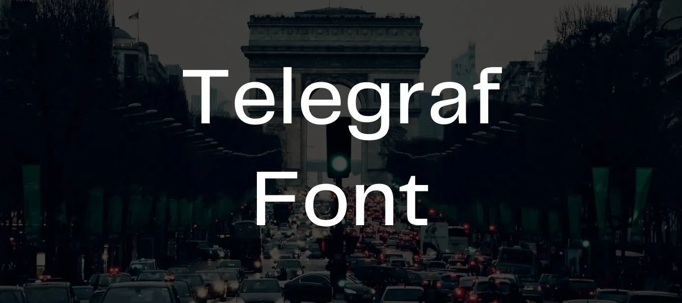 Telegraf Font Free Download