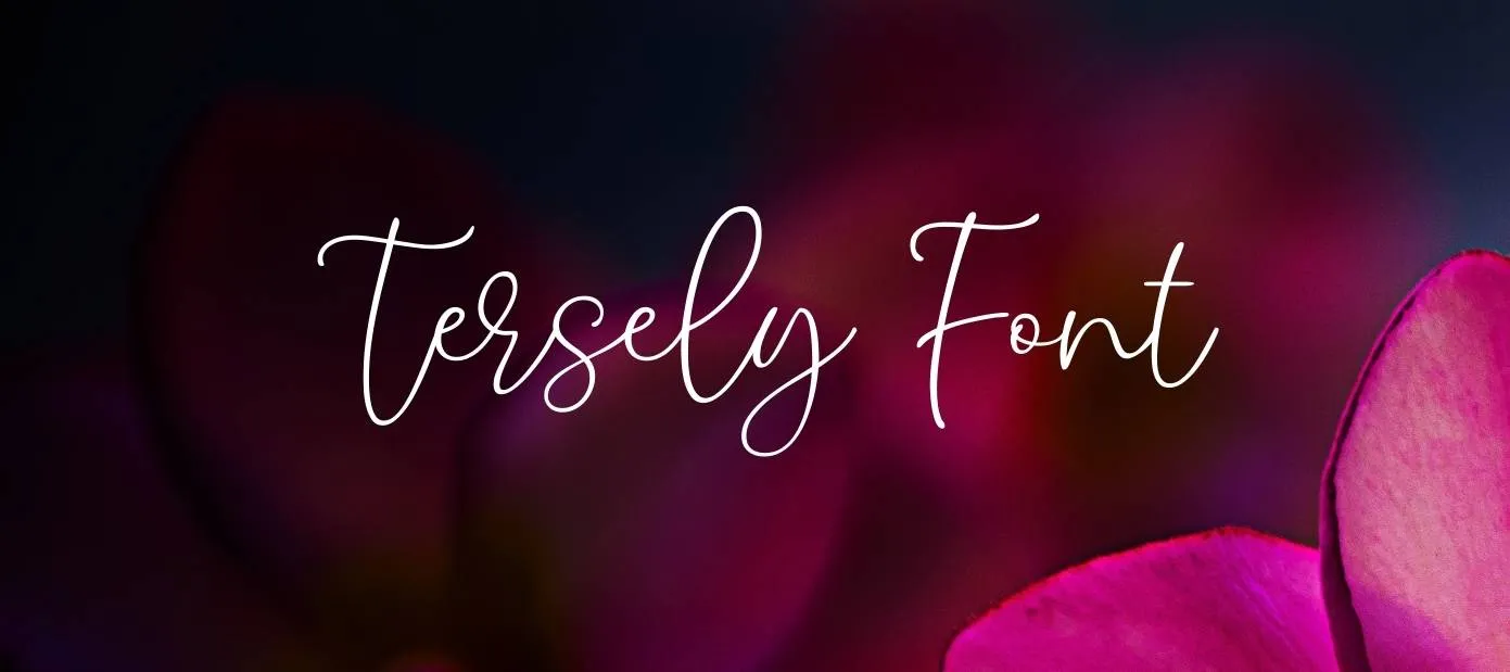 Tersely Font Free Download