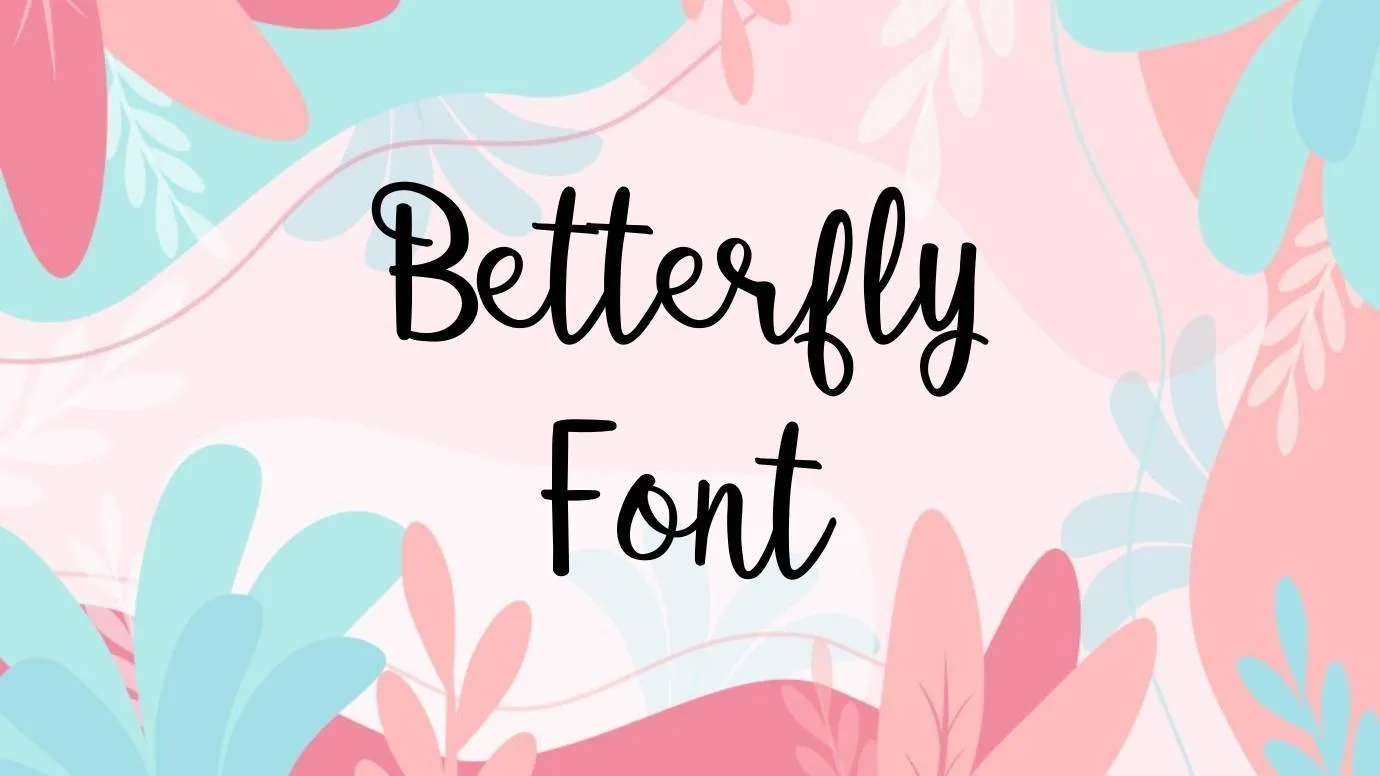 Betterfly Font Free Download