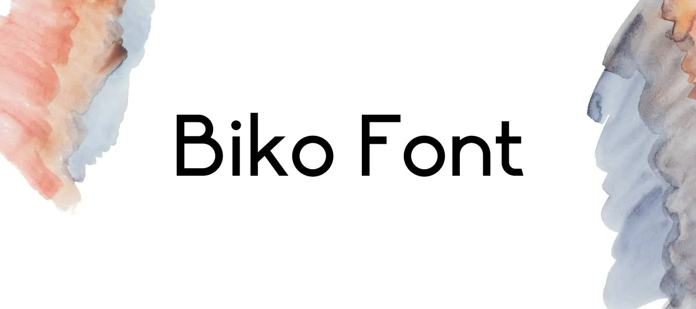 Biko Font Free Download