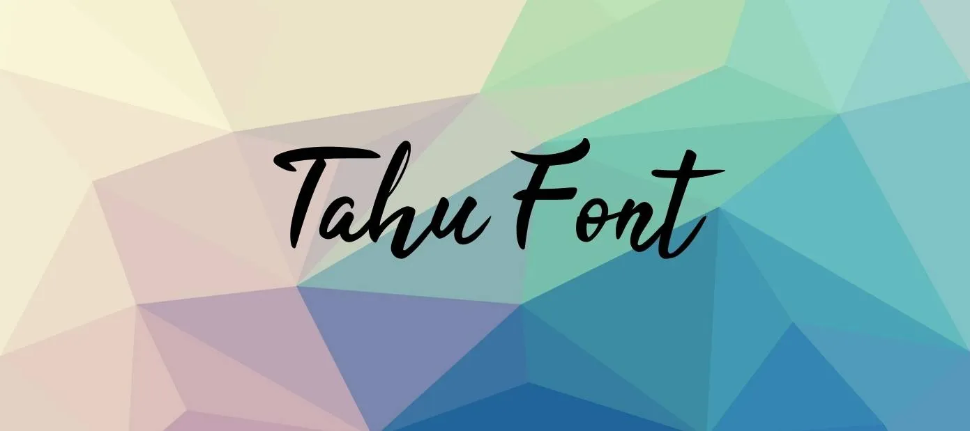 Tahu Font Free Download
