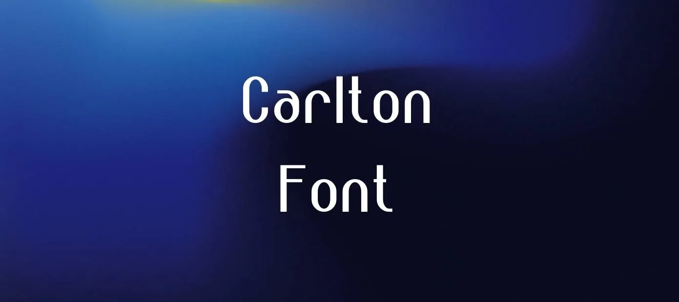 Carlton Font Free Download