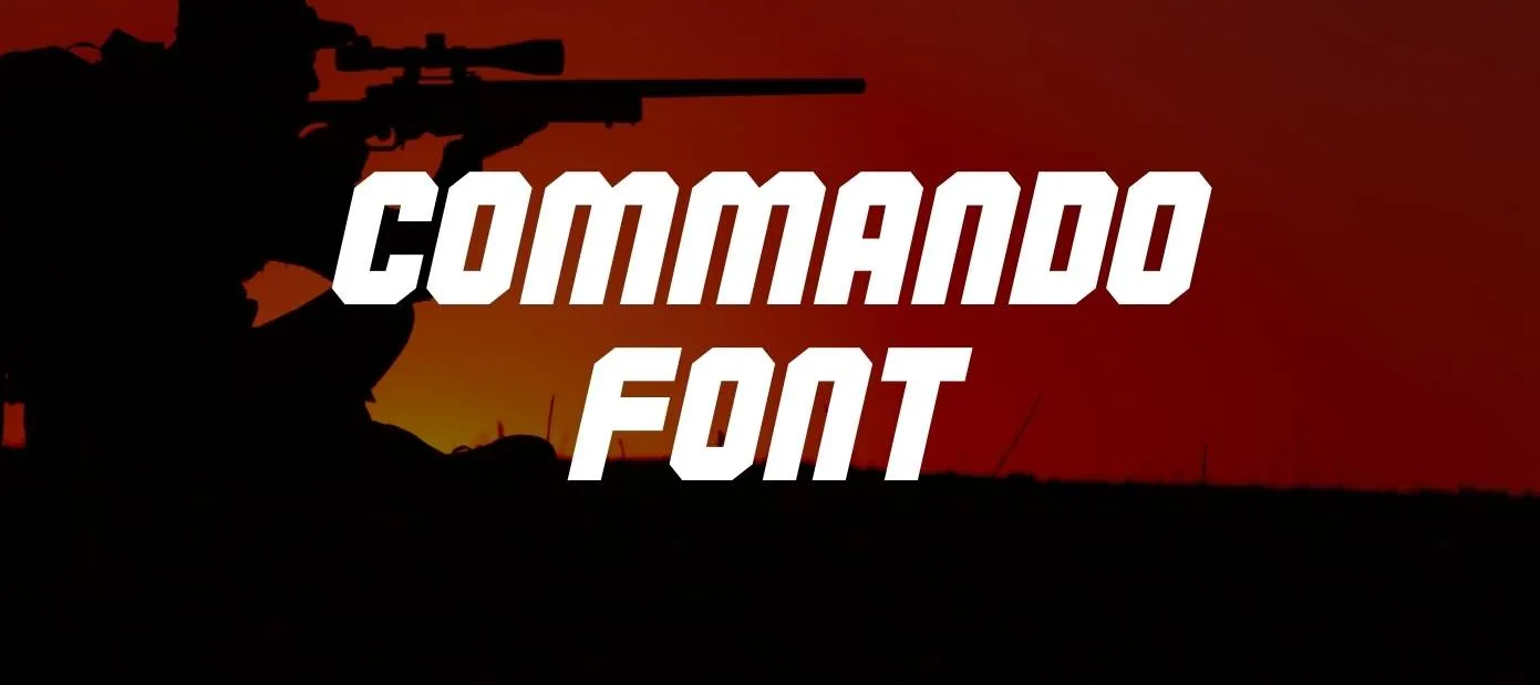 Commando Font Free Download