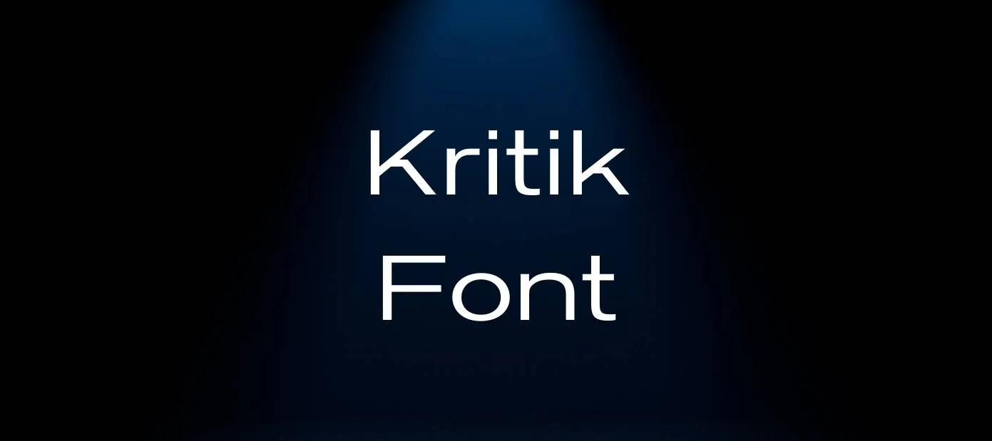 Kritik Font Free Download