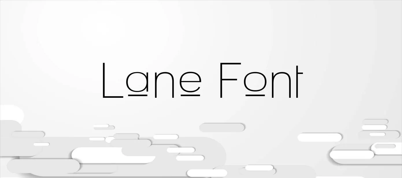 Lane Font Free Download