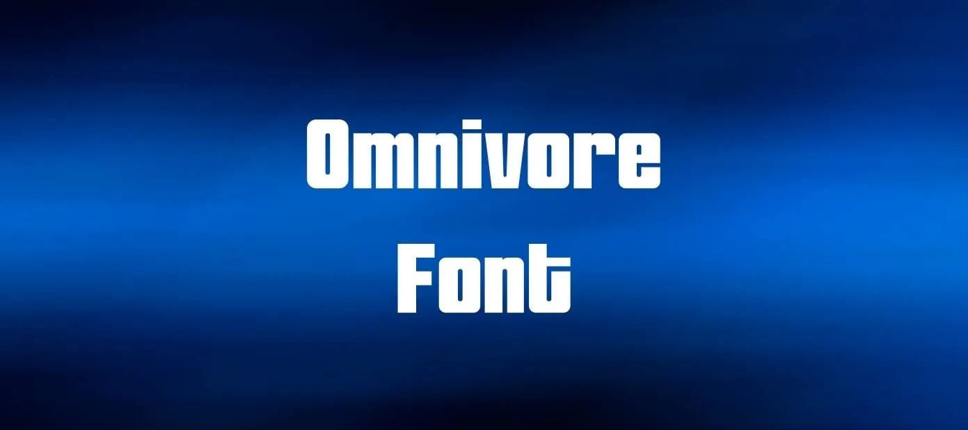 Omnivore Font Free Download