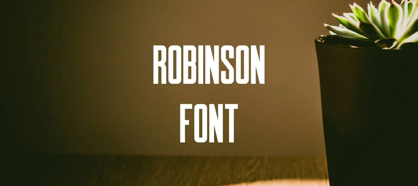 Robinson Font Free Download