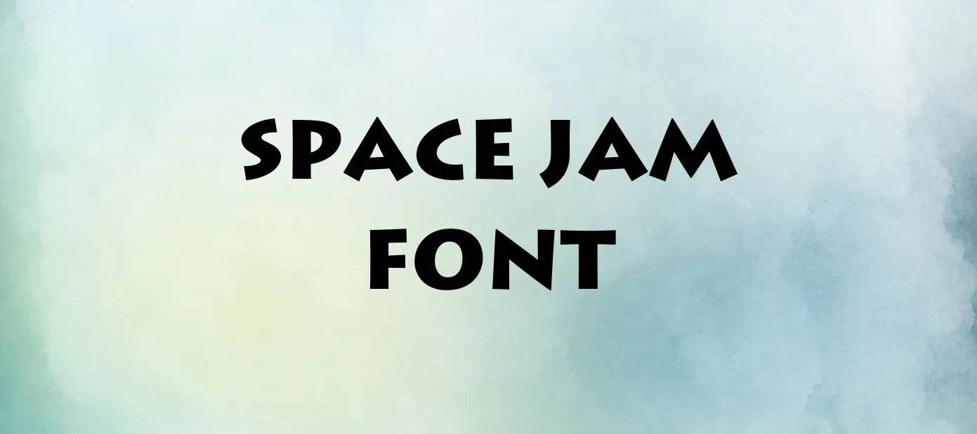 Space Jam Font Free Download