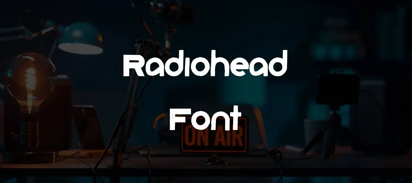 Radiohead Font Free Download