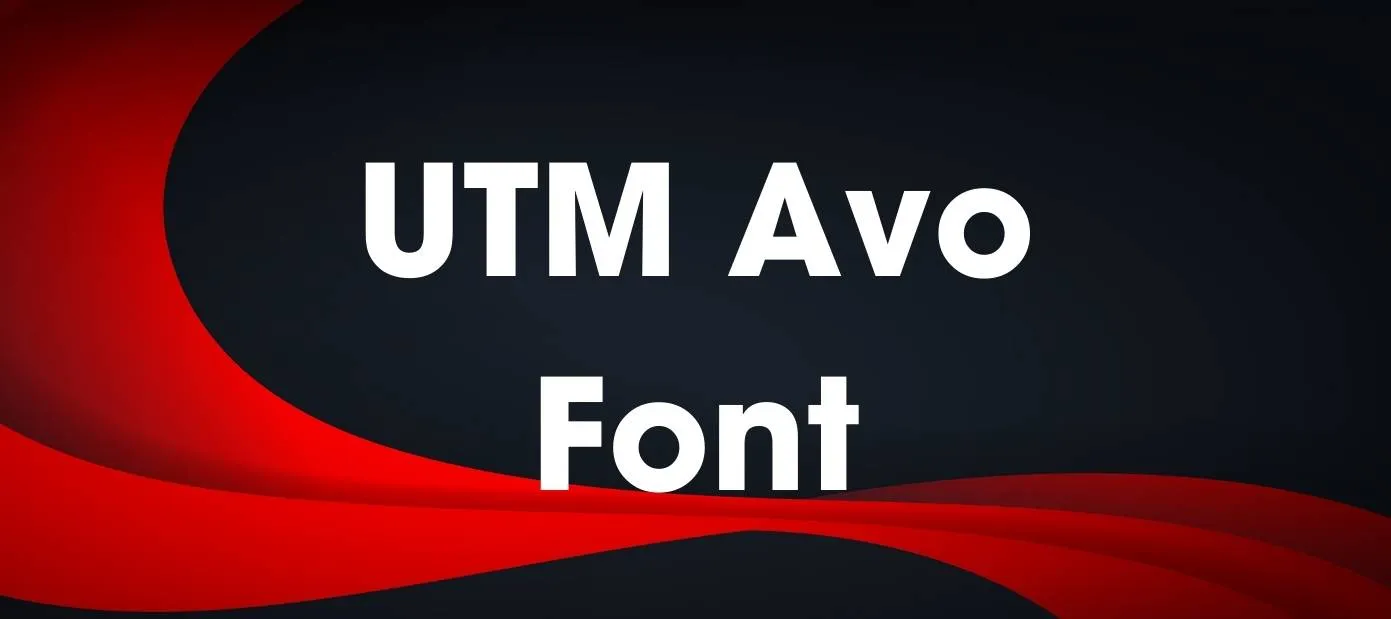 UTM Avo Font Free Download