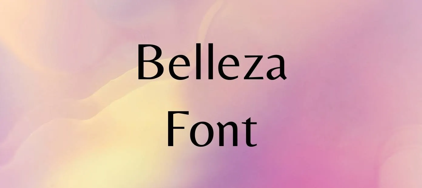 Belleza Font Free Download