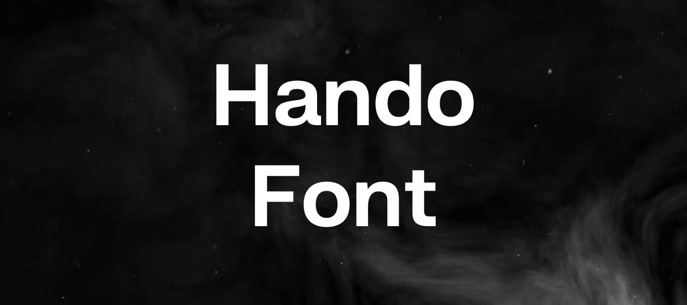 Hando Font Free Download