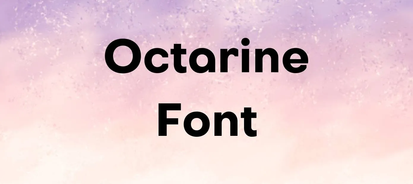 Octarine Font Free Download