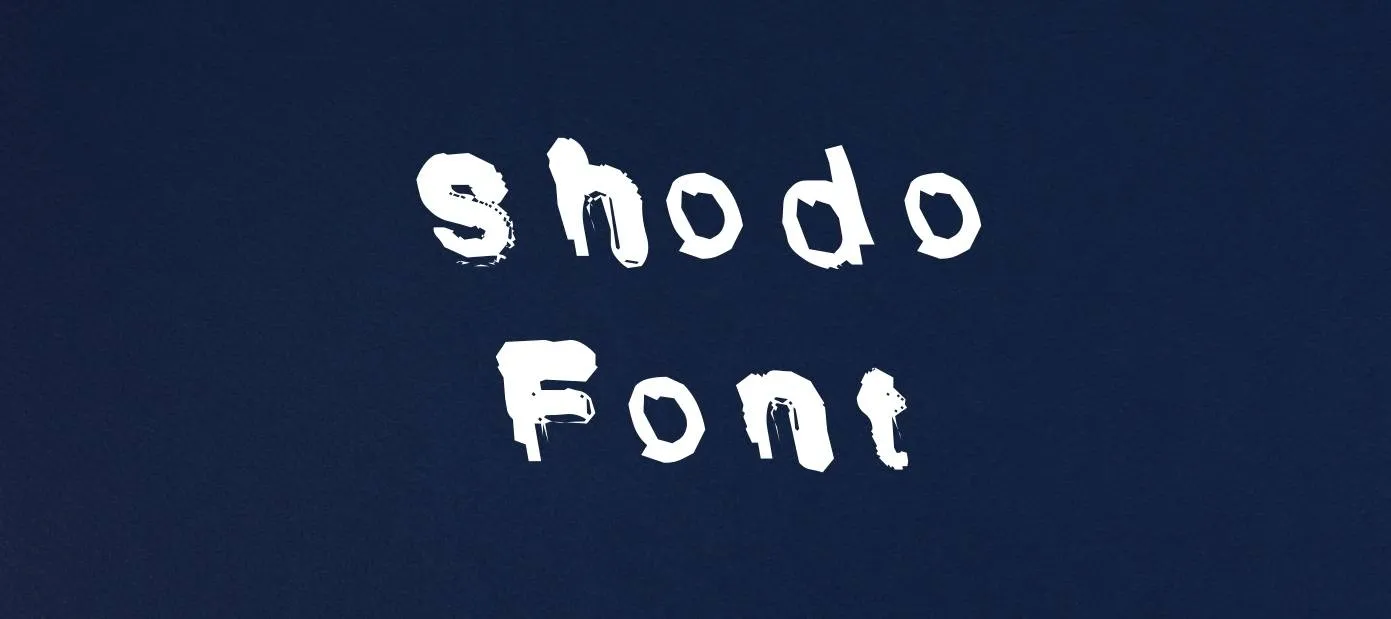 Shodo Font Free Download